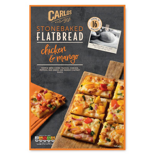 Chicken & Mango Stonebaked Flatbread | ALDI UK